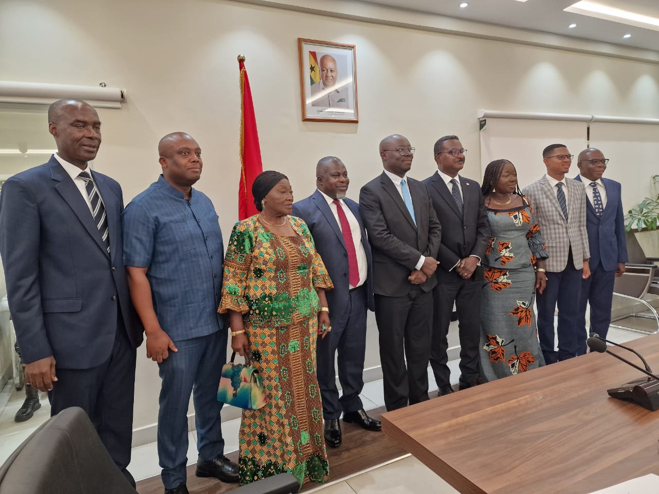 Finance minister inaugurates new GRA Board - Radford 107.5FM